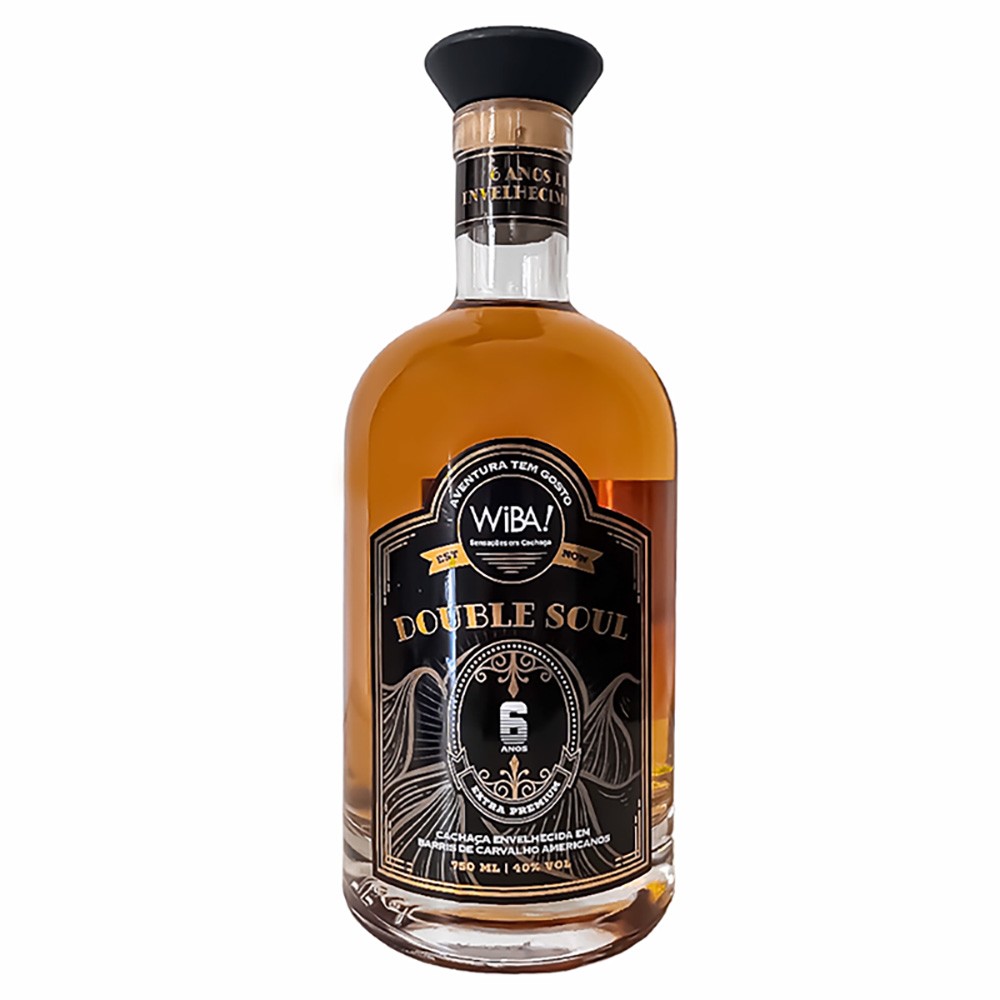 Cachaça Extra-Premium Double Soul 750ml | cachacawiba